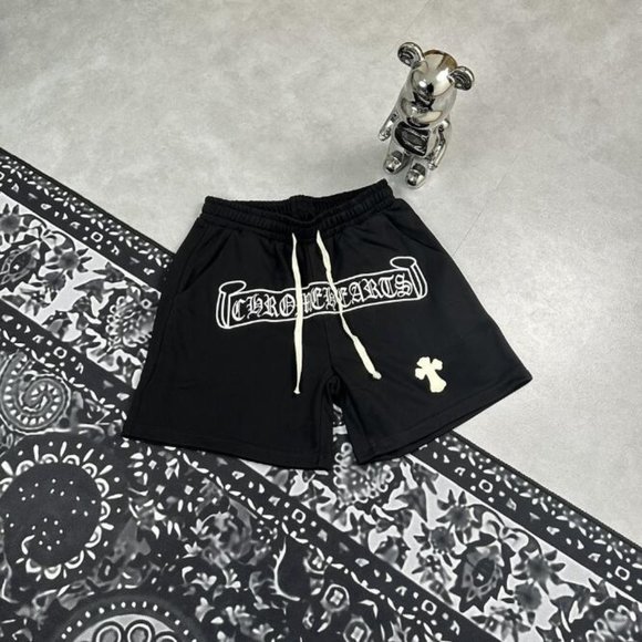 Chrome Hearts | Shorts | Chrome Hearts Black Casual Shorts | Poshmark
